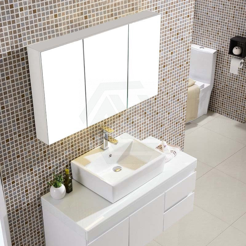 MDF Mirror Cabinet – Coastal Bathroom