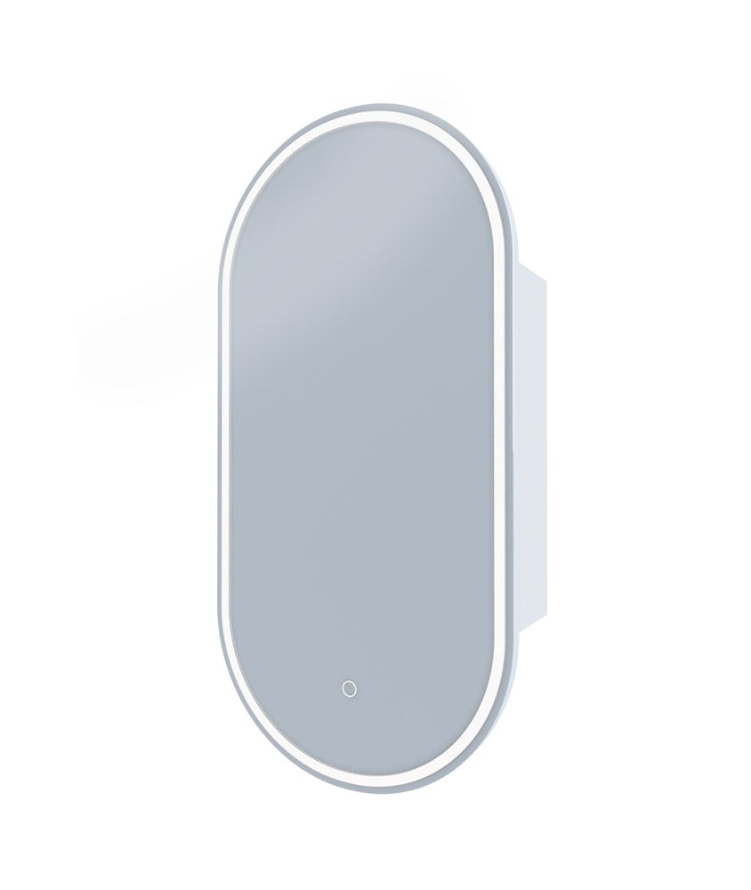 Capsule Mirror Cabinet 450 – Coastal Bathroom