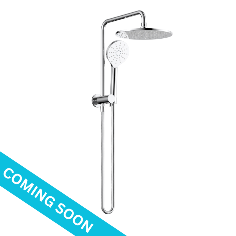 Star Compact Half Shower Column Set – Coastal Bathroom