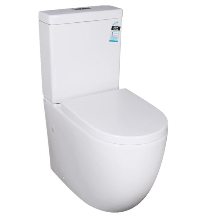 Veda BTW Tornado Rimless Toilet Suite – Coastal Bathroom