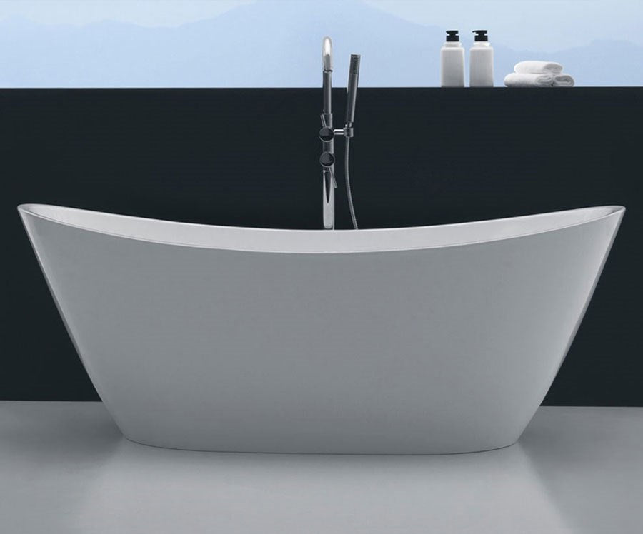 CJ High Back Free Standing Bath – Coastal Bathroom