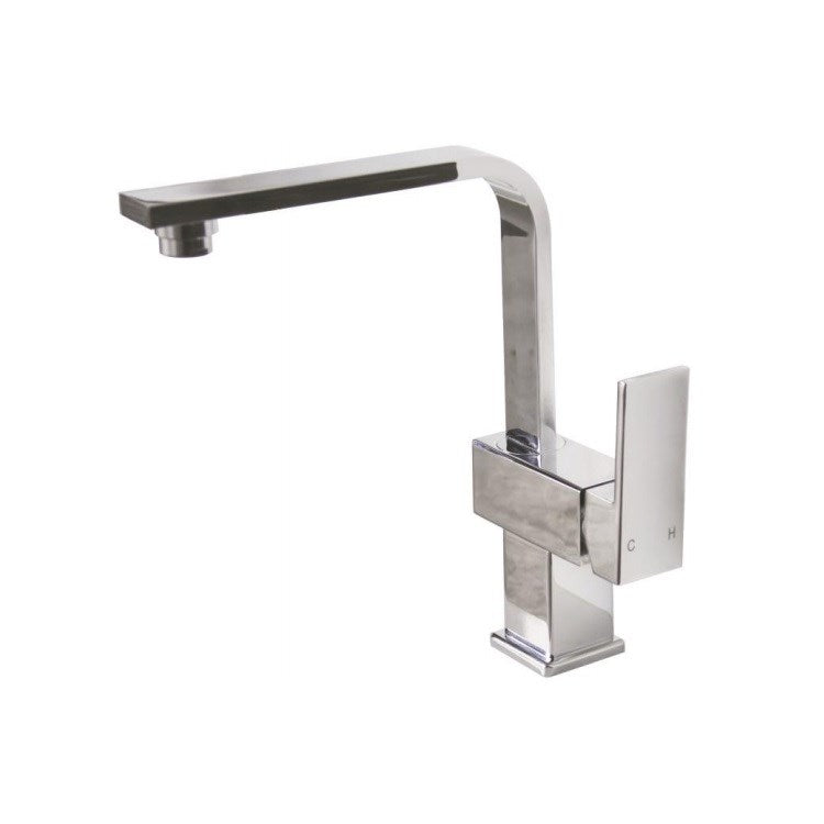 Elba Gooseneck Kitchen Mixer – Coastal Bathroom