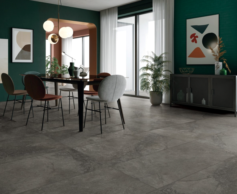Mars Graphite Tiles 60x60 – Coastal Bathroom