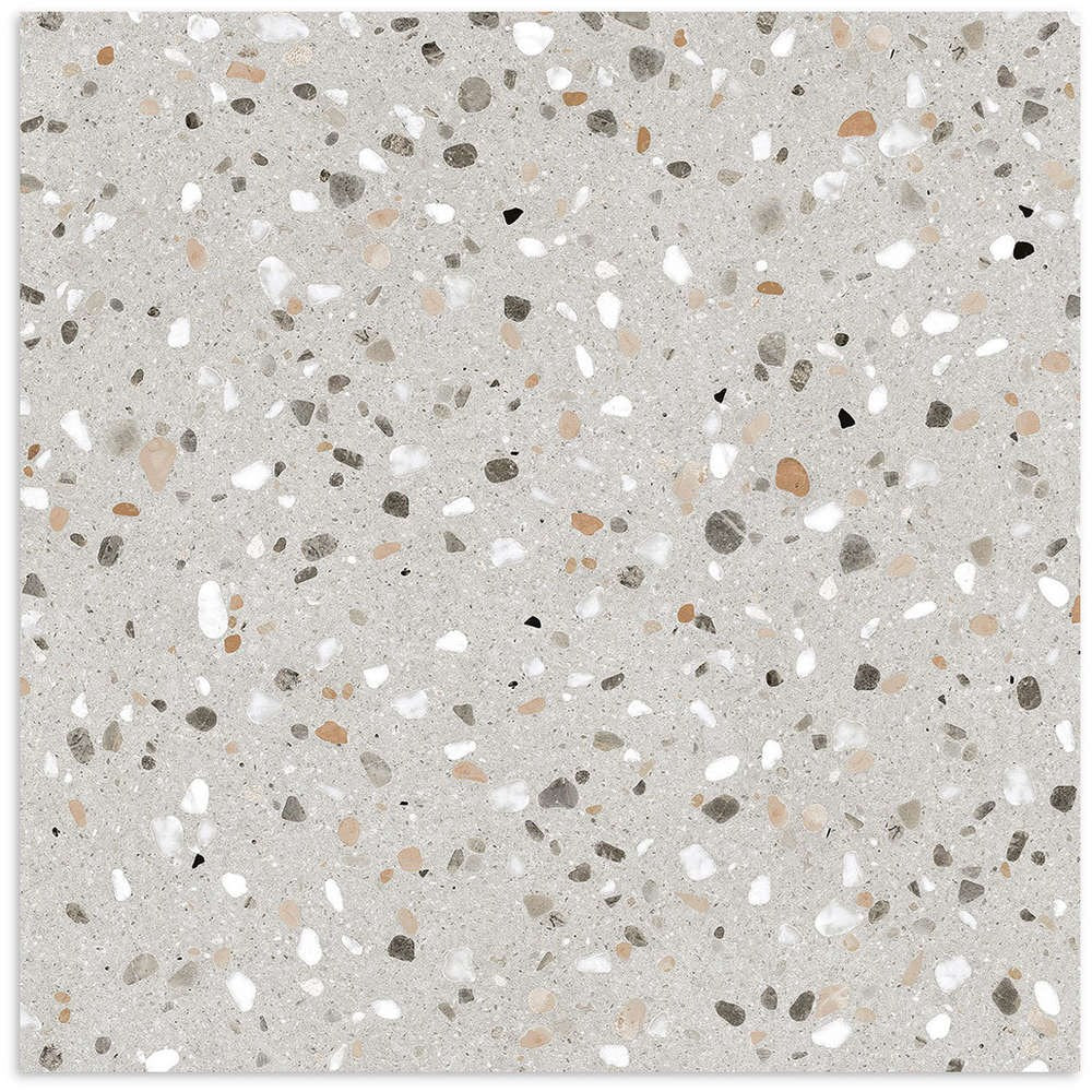 Terrazzo Stone Earth 60x60 Matt – Coastal Bathroom