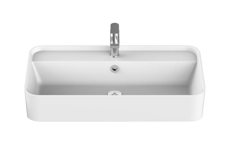 Miya Semi-Recessed Basin 750 – Coastal Bathroom